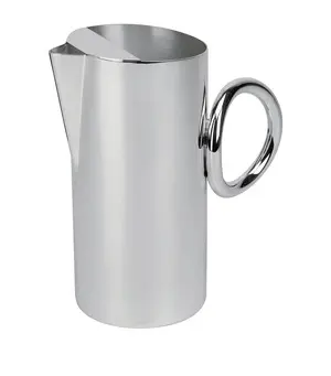 Christofle Plated Vertigo Water Jug - Silver