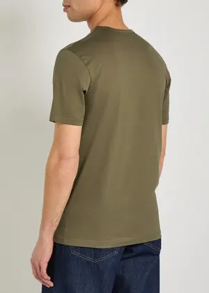 Sunspel Cotton T-shirt - Olive