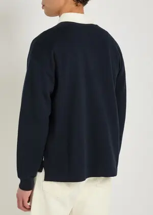 BOSS Cotton And Wool-blend Rugby Top