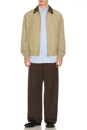 Comme Des Garçons Ramie Weather Jacket - Beige