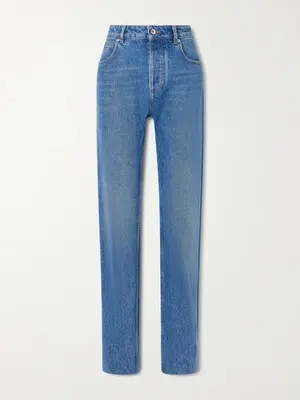 Bottega Veneta High-rise Slim-leg Jeans - Blue
