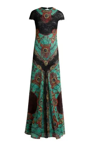 Etro Patterned Maxi Dress - Multi