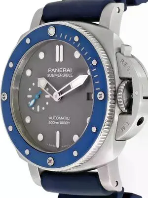 Panerai Submersible Automatic Diver Watch - Grey