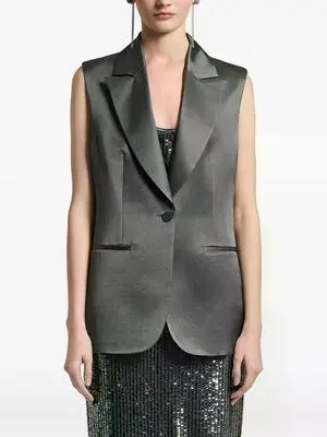 Peserico Shawl Collar Pocket Waistcoat