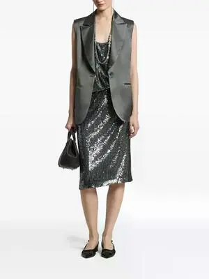 Peserico Shawl Collar Pocket Waistcoat