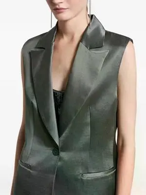 Peserico Shawl Collar Pocket Waistcoat