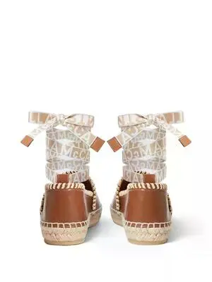 Stella McCartney Ankle-tied Flat Espadrilles