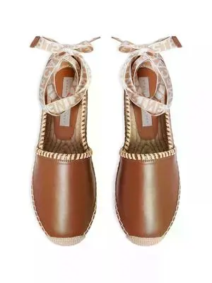 Stella McCartney Ankle-tied Flat Espadrilles