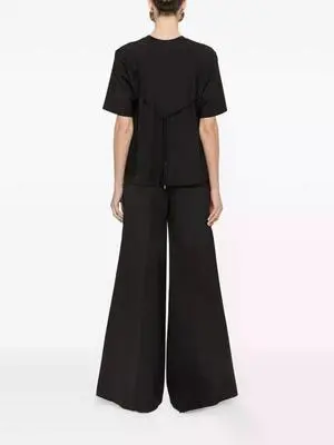 NISSA Lace Panel T-shirt