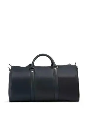DOUCAL'S Leather Weekender Bag - Blue