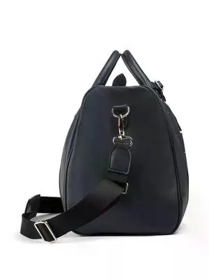 DOUCAL'S Leather Weekender Bag - Blue
