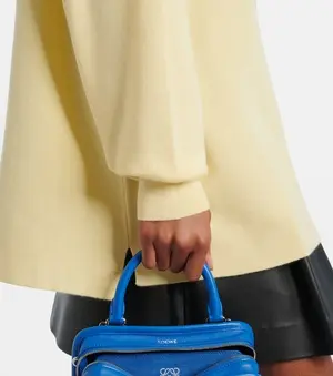 Loewe Cashmere And Silk-blend Polo Sweater - Yellow