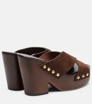 Paris Texas Marisol Platform Mules