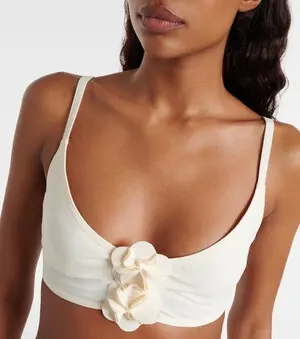 KARLA COLLETTO Bikini Top - White