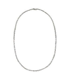 SUZANNE KALAN Tennis Necklace - Silver