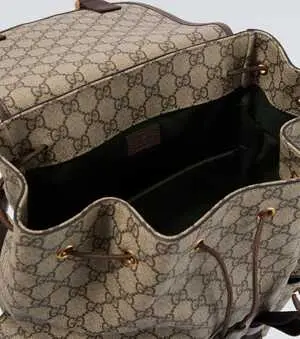 Gucci Ophidia Gg Canvas Large Backpack - Beige