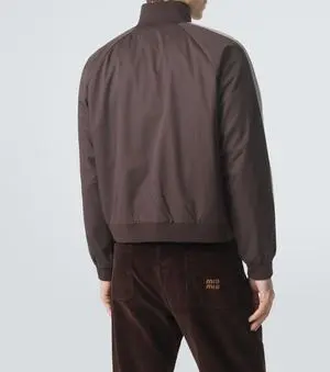 Miu Miu Cotton Twill Track Jacket