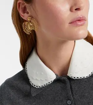 Miu Miu Oversized Earrings - Gold
