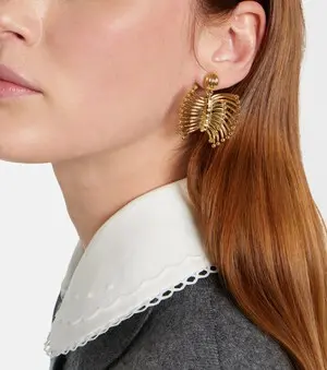 Miu Miu Oversized Earrings - Gold