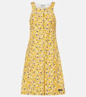 Miu Miu Puff Sleeve Day Dresses