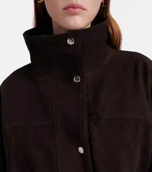 RÓHE Suede Jacket - Brown