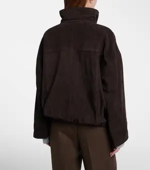 RÓHE Suede Jacket - Brown