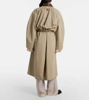 Acne Studios Cotton-blend Technical Trench Coat