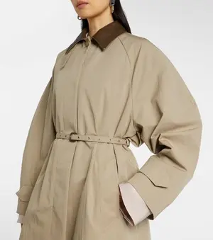 Acne Studios Cotton-blend Technical Trench Coat