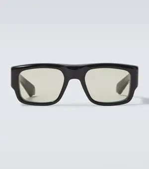 JACQUES MARIE MAGE Donat Rectangular Sunglasses - Black