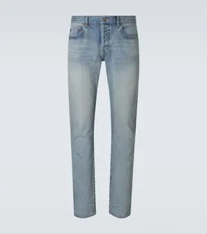 Saint Laurent Faded Slim Jeans