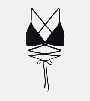 Isabel Marant Étoile Solange Bikini Top - Black