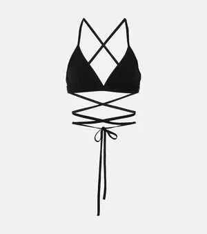 Isabel Marant Étoile Solange Bikini Top - Black
