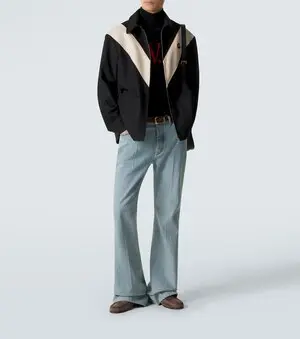 Valentino Garavani Vlogo Gabardine Jacket