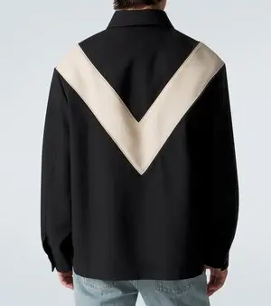 Valentino Garavani Vlogo Gabardine Jacket