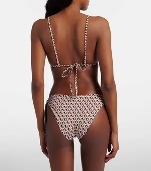 Max Mara Baobab Printed Bikini - Brown