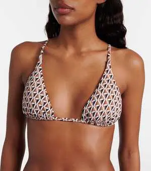 Max Mara Baobab Printed Bikini - Brown