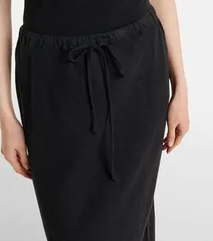 Velvet By Graham & Spencer Beka Linen Maxi Skirt - Black