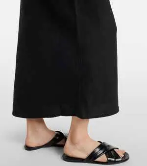 Velvet By Graham & Spencer Beka Linen Maxi Skirt - Black