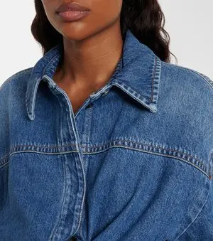 Sportmax Fiesta Denim Shorts - Blue