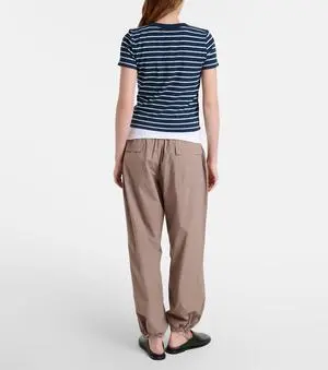 Velvet By Graham & Spencer Brooks Cotton Twill Balloon Pants
