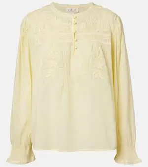 Velvet By Graham & Spencer Trimmed Blouses