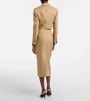 Max Mara Veranda Linen Pencil Skirt