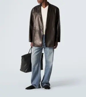 Fear Of God Leather Blazer