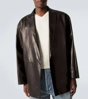 Fear Of God Leather Blazer