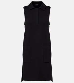Max Mara Saggina Cotton-blend Jersey Polo Dress