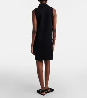 Max Mara Saggina Cotton-blend Jersey Polo Dress