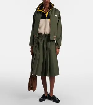 Prada Suede Shoulder Bag - Brown