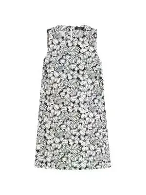 Max Mara Floral Print Midi Dress