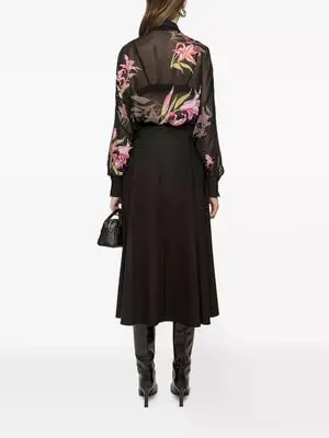 NISSA High-waisted Midi Skirt