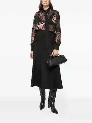 NISSA High-waisted Midi Skirt